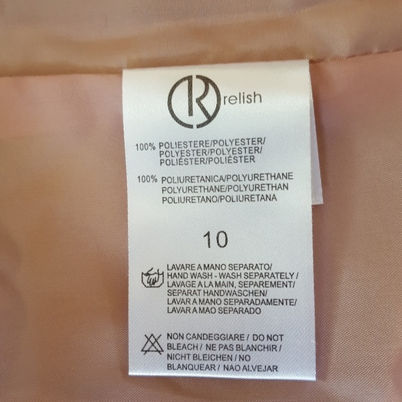 Relish | Jackets & Coats | Nwt Relish Girls Designer Faux Leather ...